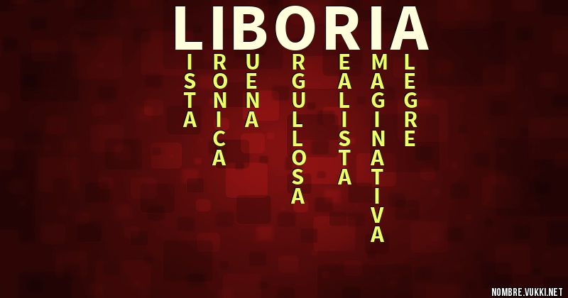 Qué significa liboria