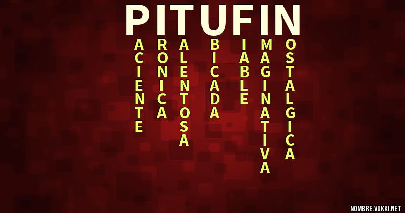 Qué significa pitufin