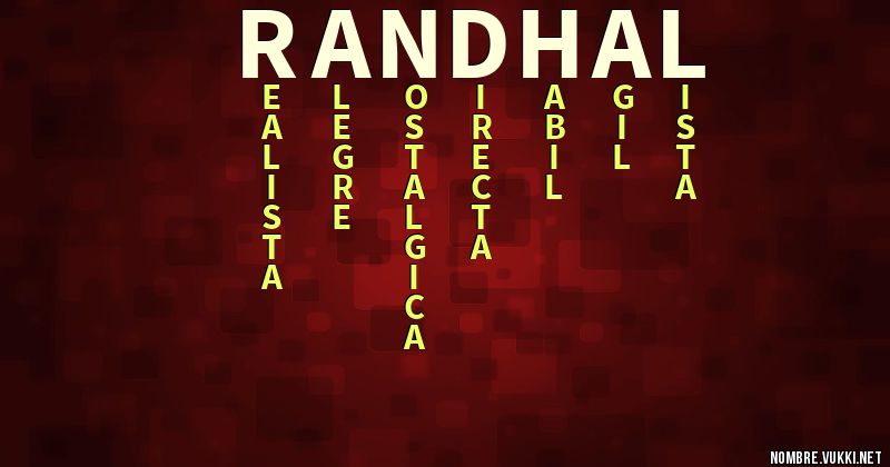 Qué significa randhal