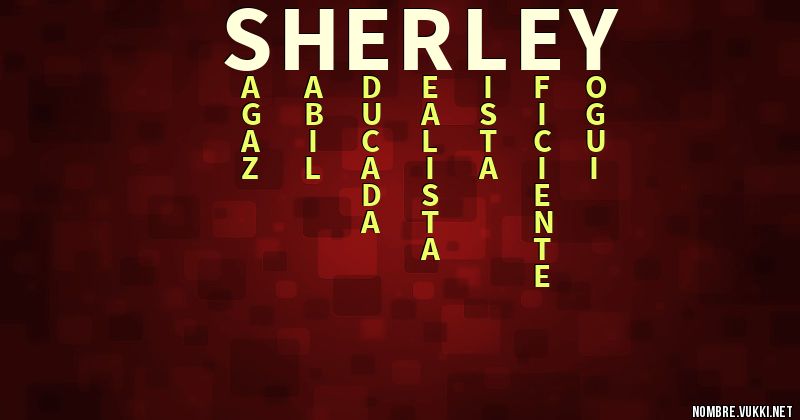Qué significa sherley