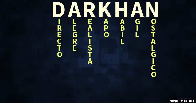 Qué significa darkhan