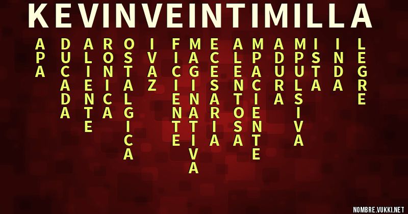 Qué significa kevin_veintimilla