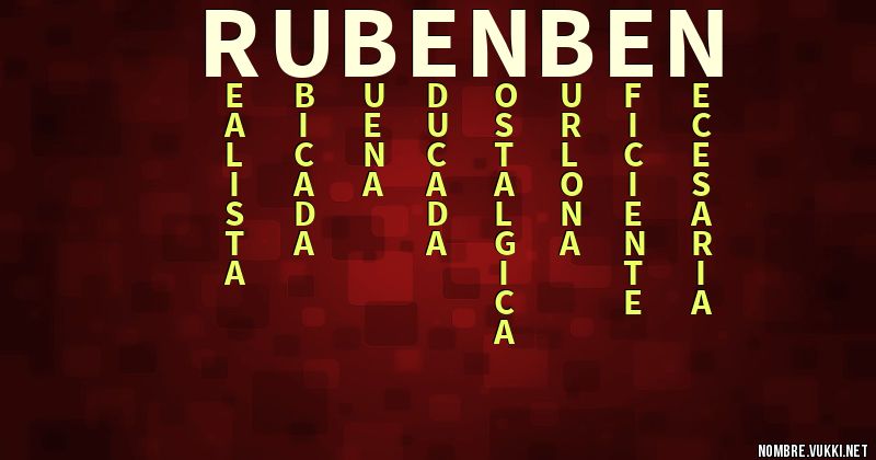 Qué significa rubenben