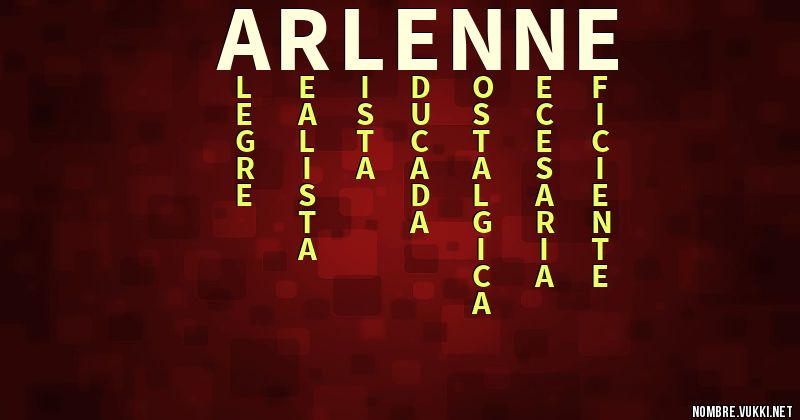 Qué significa arlenne