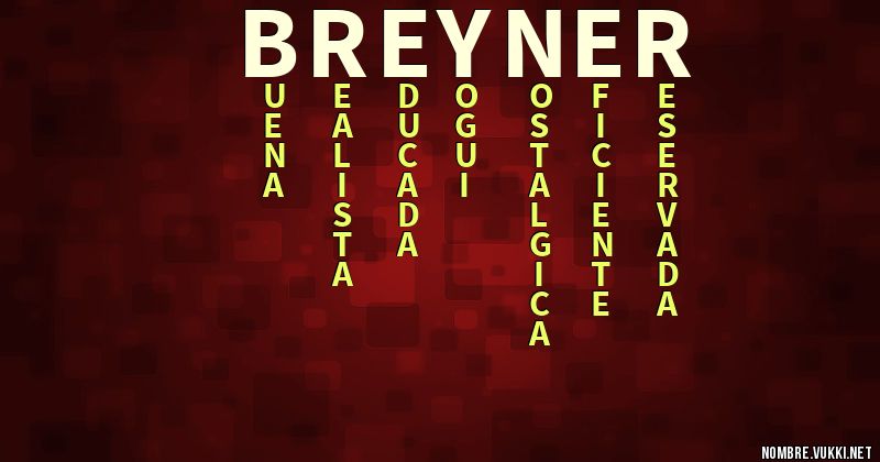 Qué significa breyner