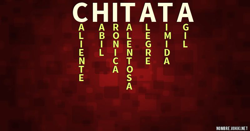 Qué significa chitata