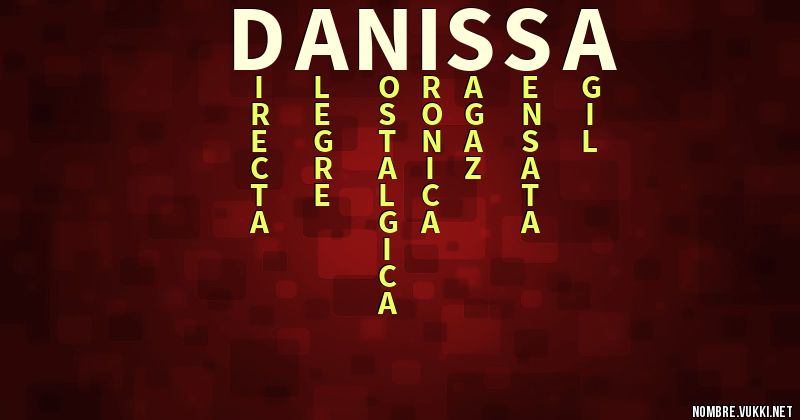 Qué significa danissa