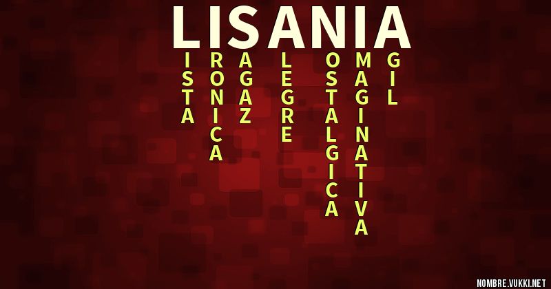 Qué significa lisania