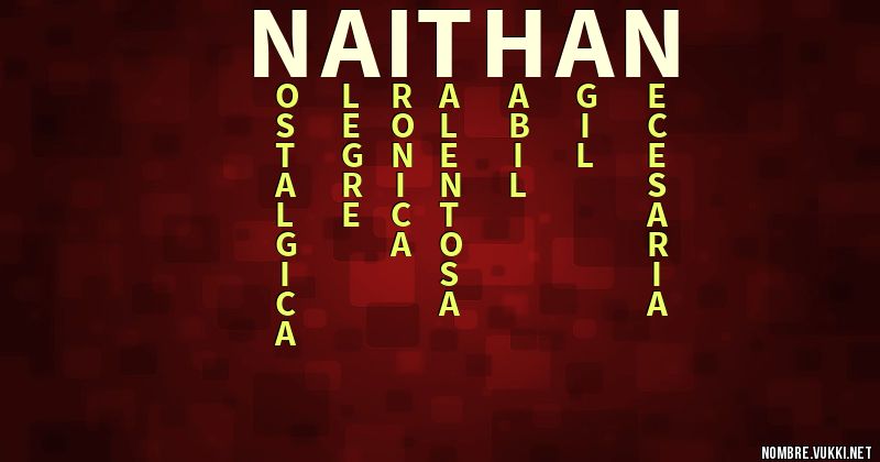 Qué significa naithan