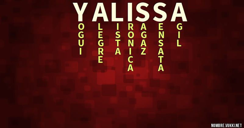 Qué significa yalissa