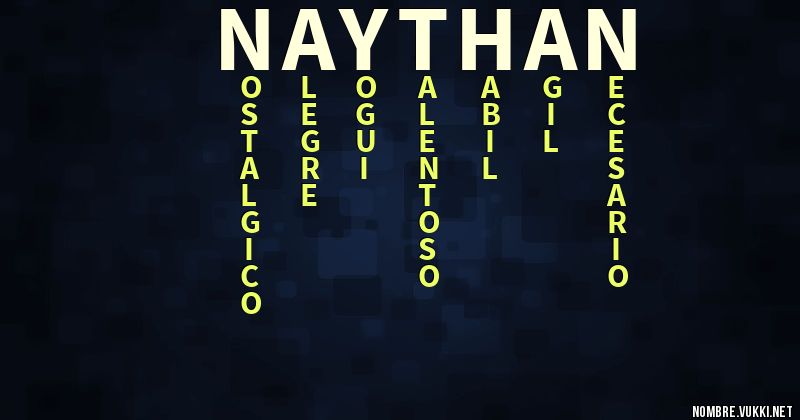 Qué significa naythan