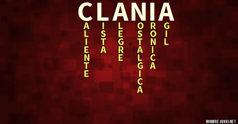 Qué significa clania