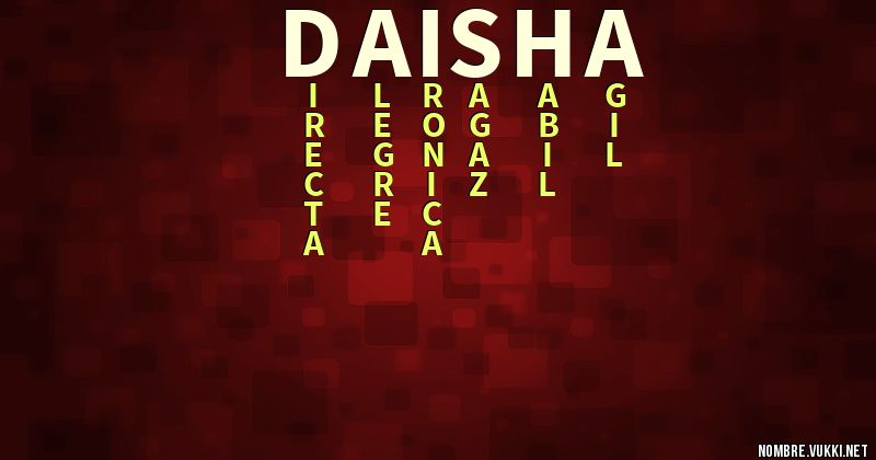 Qué significa daisha
