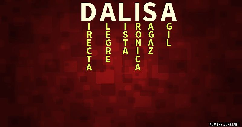 Qué significa dalisa