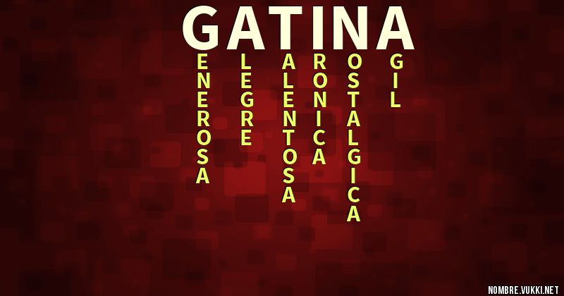 Qué significa gatina