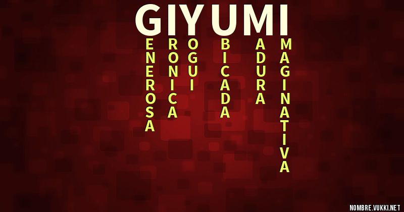 Qué significa giyumi