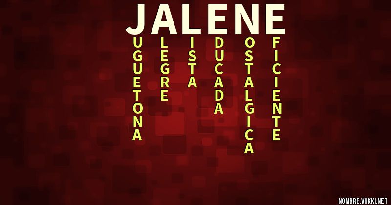 Qué significa jalene