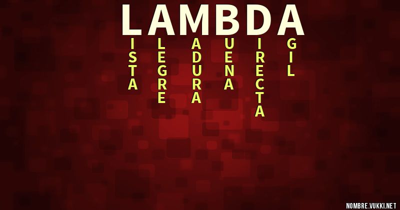 Qué Significa Lambda 8871
