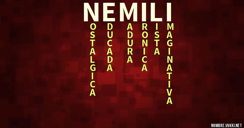 Qué significa nemili