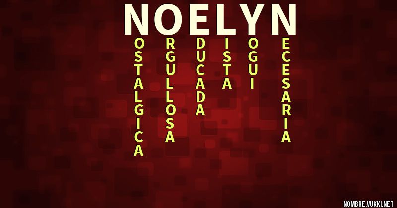 Qué significa noelyn