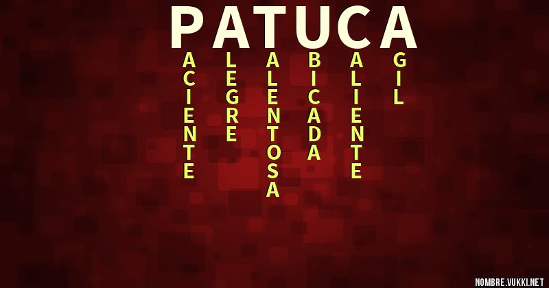 Qué significa patuca