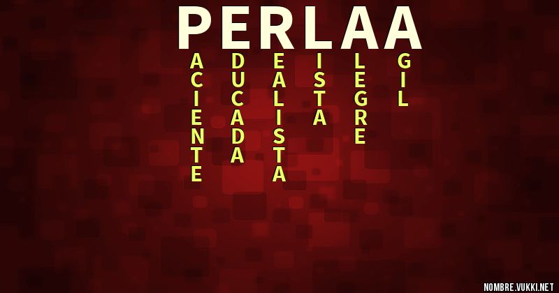 Qué significa perlaa