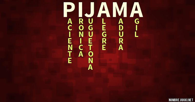 Qué significa pijama