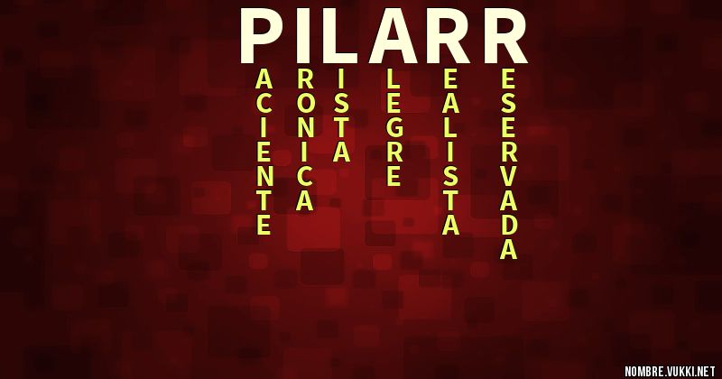 Qué significa pilarr