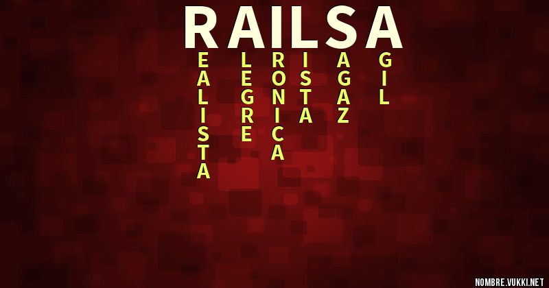 Qué significa railsa