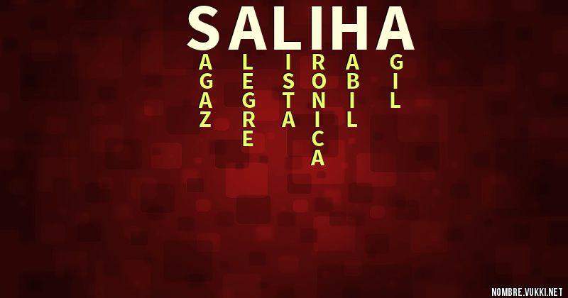 Qué significa saliha