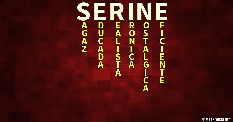 Qué significa serine
