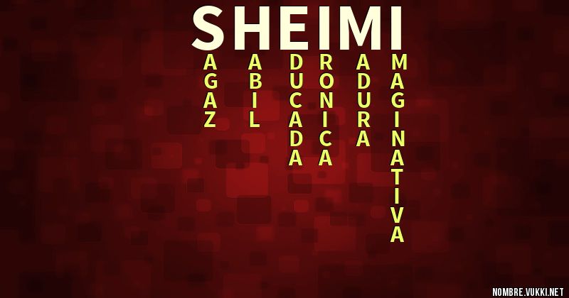 Qué significa sheimi