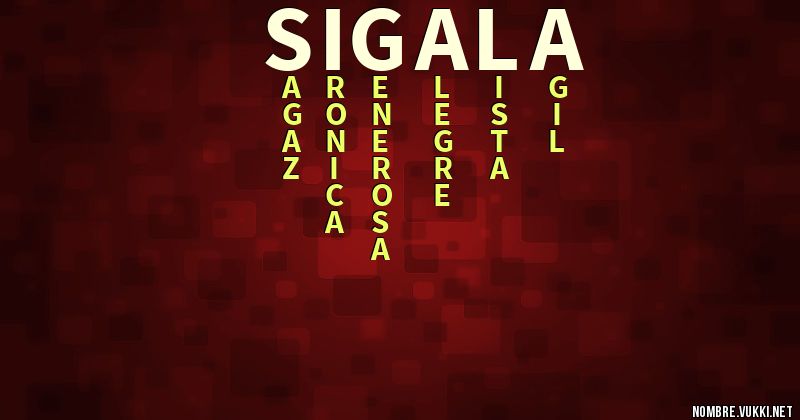 Qué significa sigala