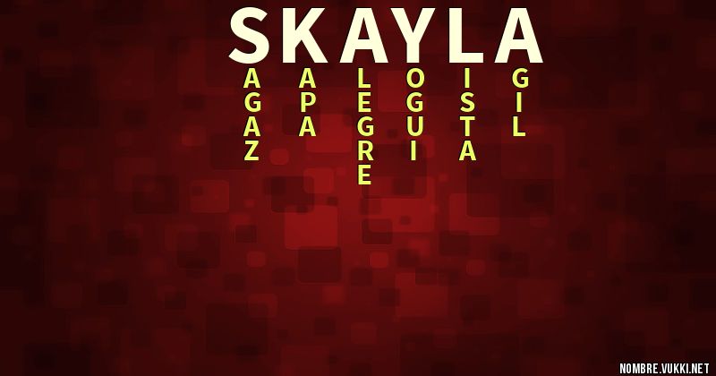 Qué significa skayla