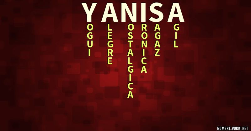 Qué significa yanisa