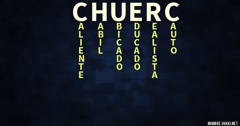 Qué significa chuerc