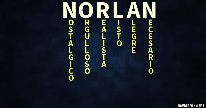 Qué significa norlan