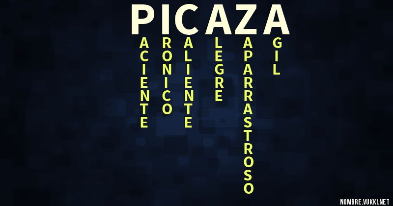 Qué significa picaza