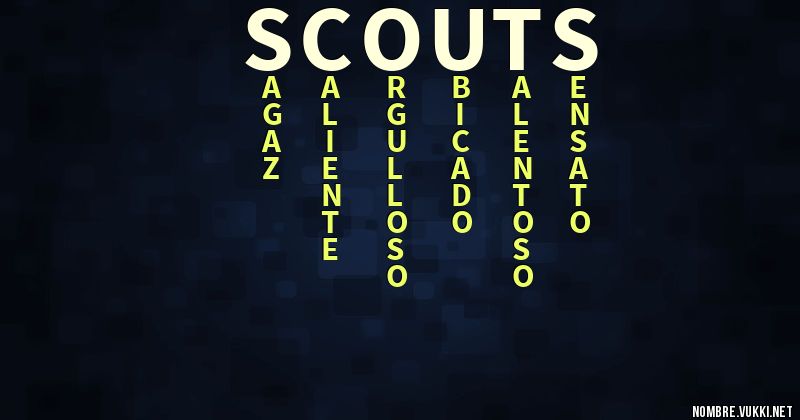 Qué significa scouts