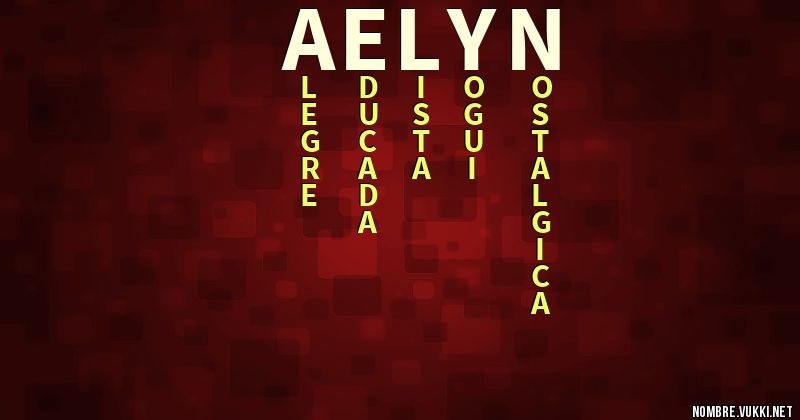 Qué significa aelyn