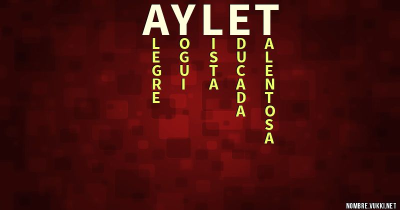 Qué significa aylet