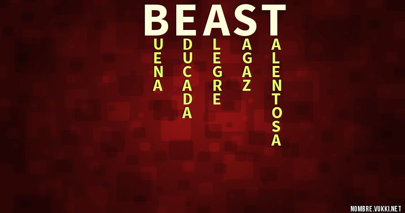 Qué significa beast