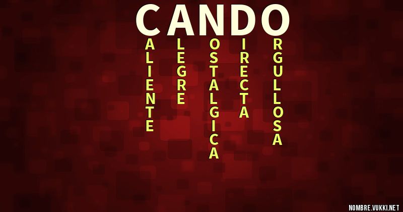 Qué significa cando