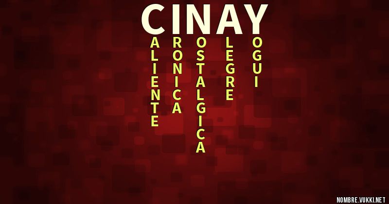 Qué significa cinay