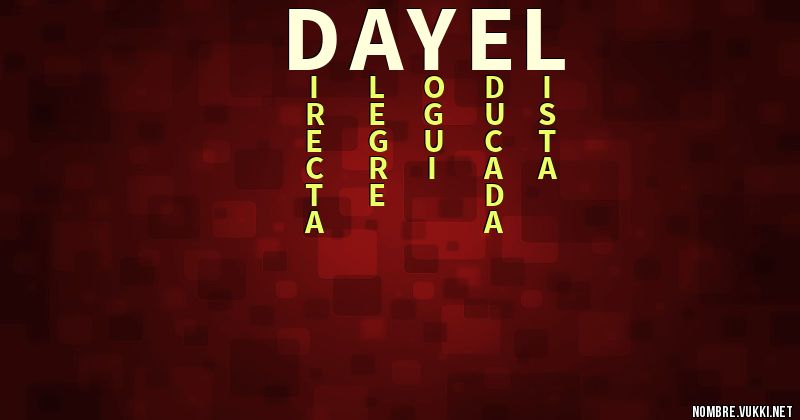 Qué significa dayel