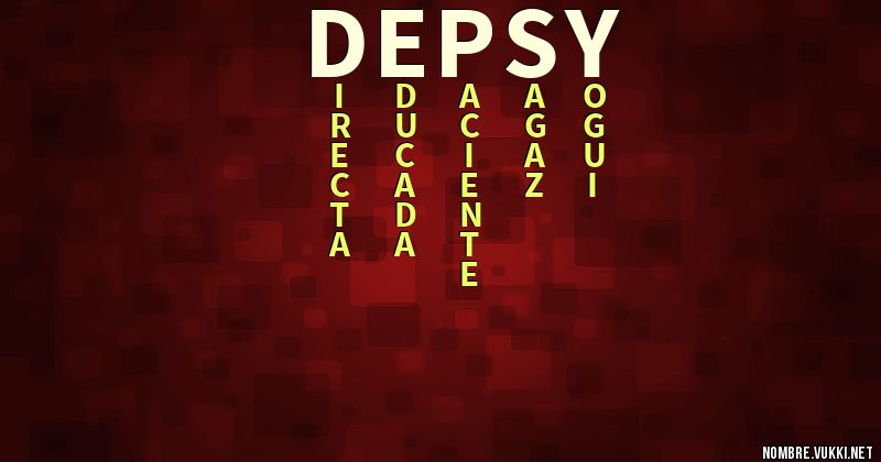 Qué significa depsy