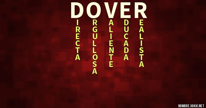 Qué significa dover