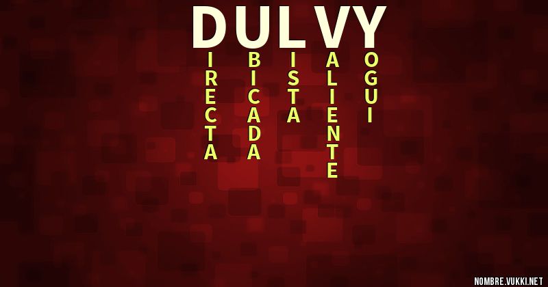 Qué significa dulvy