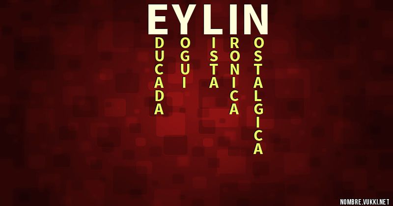 Qué significa eylin