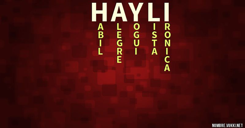 Qué significa hayli